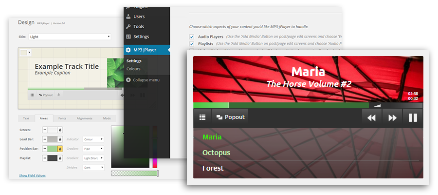 WordPress HTML5 Audio Player Plugin | MP3-jPlayer